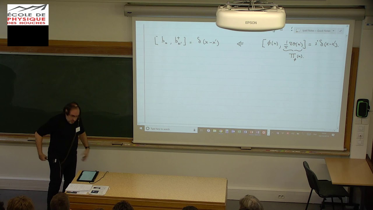 1D physics and Luttinger liquids, lecture 2 - YouTube