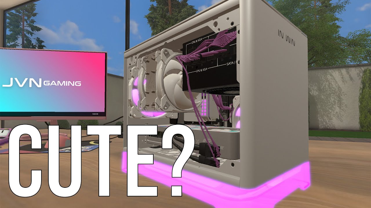 I Tried To Build The CUTEST PC I Could - PC Building Simulator - YouTube
