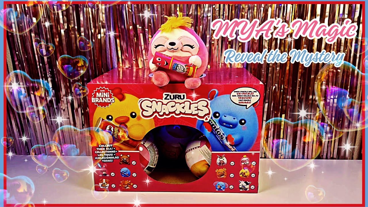 [ASMR] Opening 2 Snackels Minipluche capsules. (No speaking) - YouTube