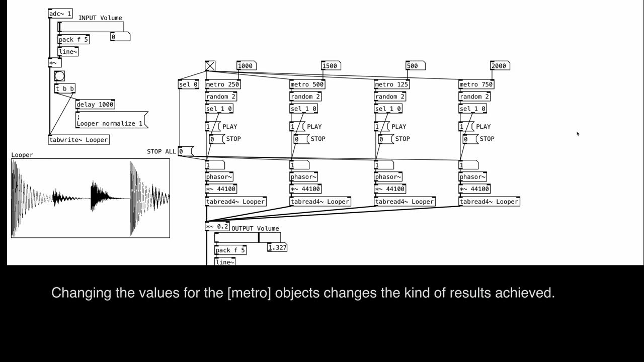 Pure Data programming fundamentals Volume 2 - Patch 2.1.2 DEMO - YouTube