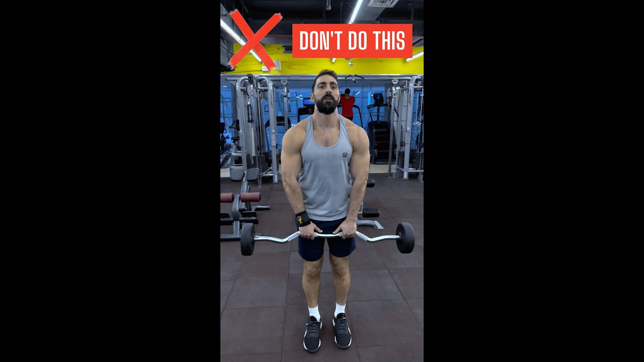 Fix Your UPRIGHT ROWS DON'T DO THIS - YouTube