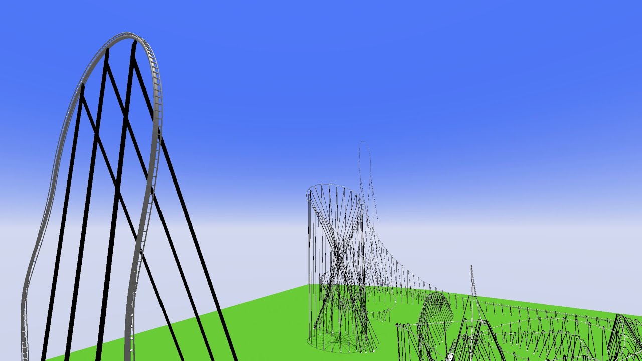 Speedy Inverted Coaster w/ Two Inverted Top Hats! | Ultimate Coaster 2 ...