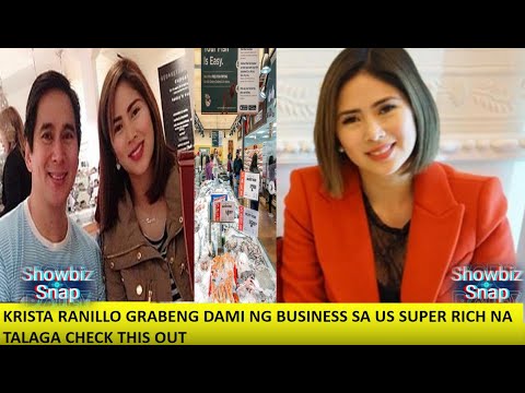 ANAK NI MATT RANILLO NA SI KRISTA RANILLO MAY ARI NA NG MALALAKING ...