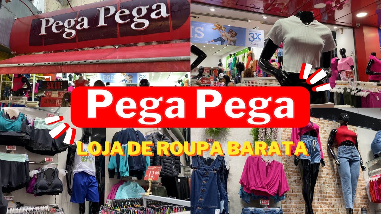 PEGA PEGA CAMPO GRANDE ACHADINHOS E ROUPA BARATA - YouTube