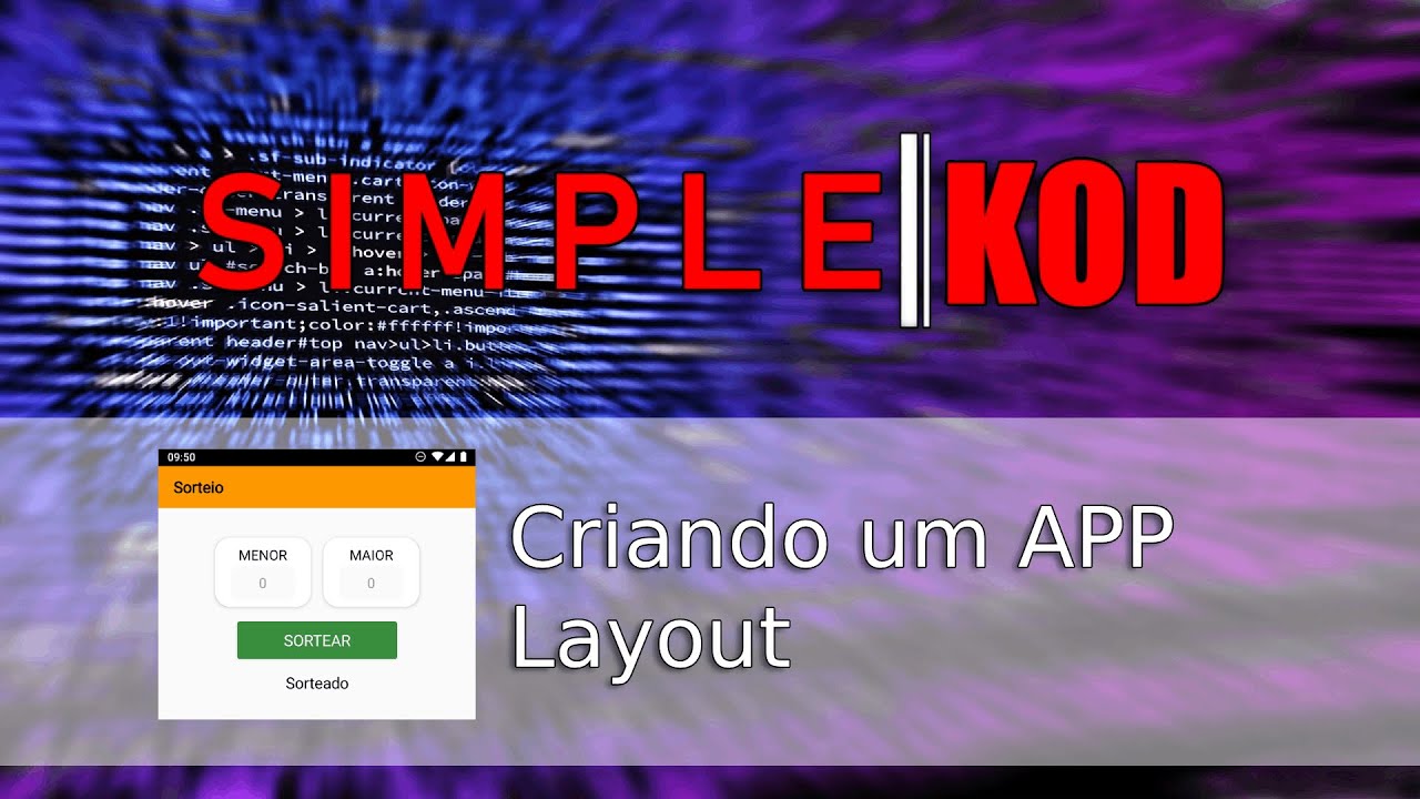 Criando um Aplicativo Layout #3 - Kodular - YouTube