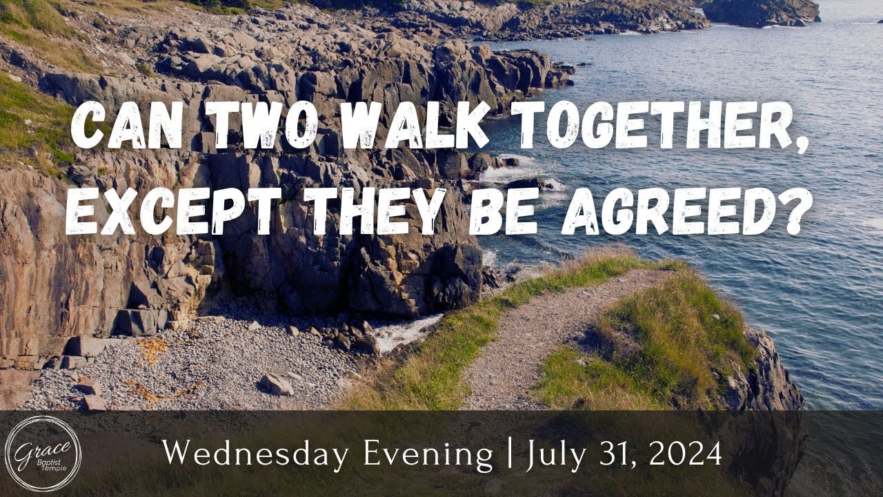 Can two walk together, except they be agreed? - Amos 3:3 - YouTube