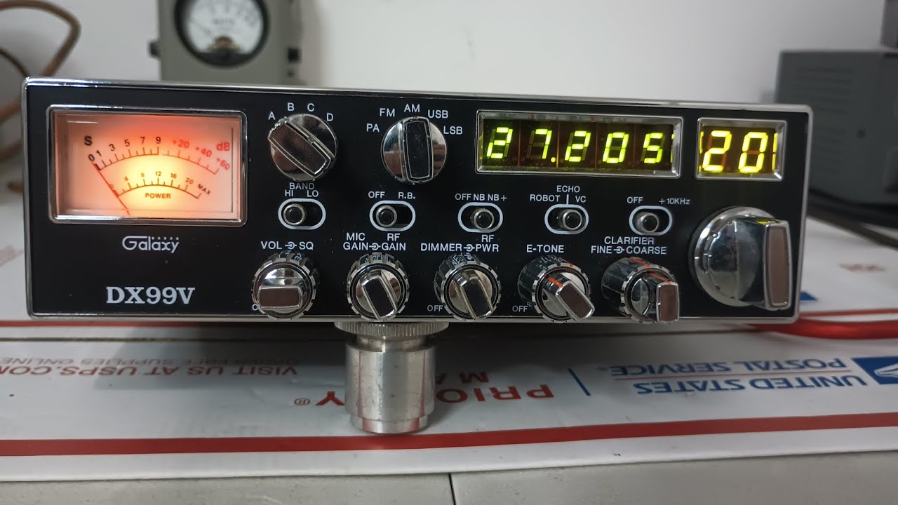 Galaxy DX99v, roostercb.com, nice radio - YouTube
