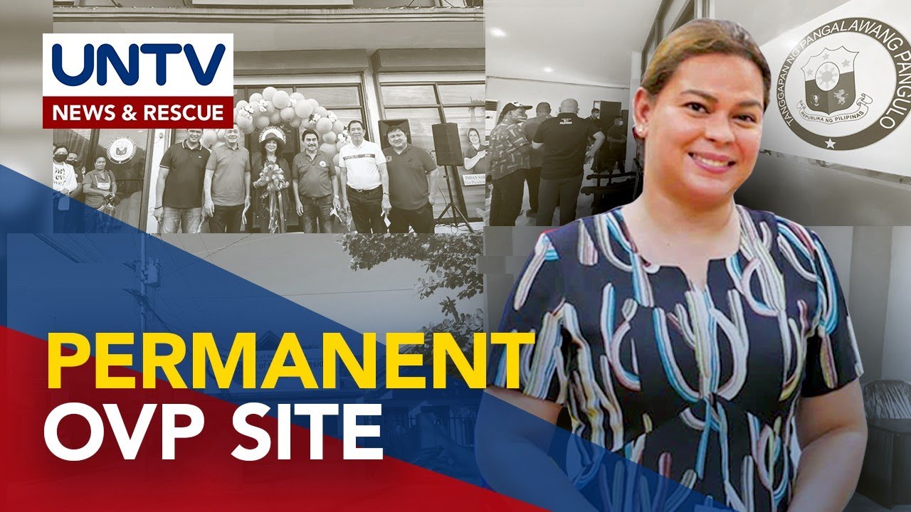 Creation of permanent OVP residence, a priority — VP Spox - YouTube