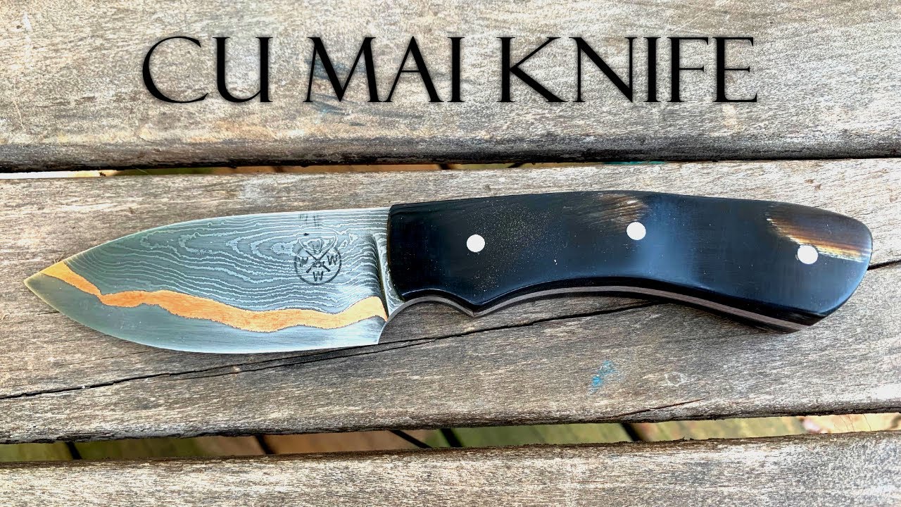 Forging A Cu Mai Knife - YouTube