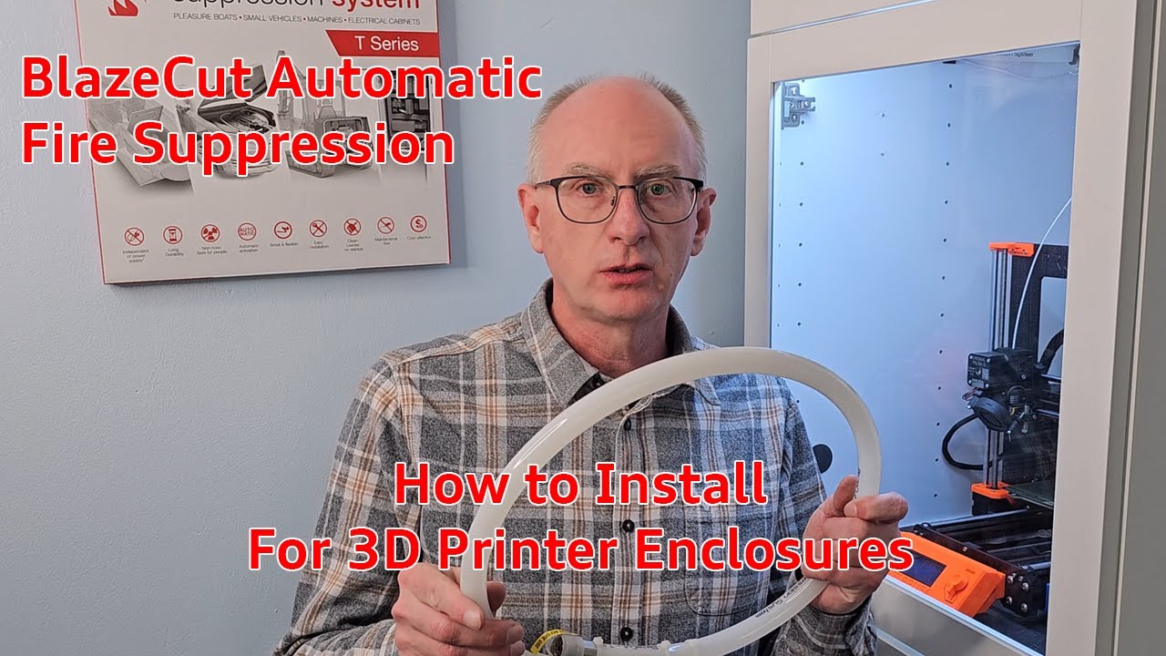 BlazeCut 3D Printer Enclosure Fire Suppression - YouTube