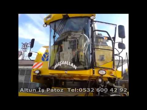 Altun İş Biçer Patozu Çalışırken