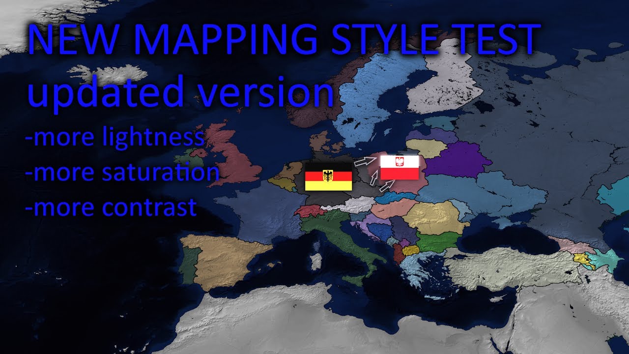 NEW MAPPING STYLE TEST [updated version] - YouTube