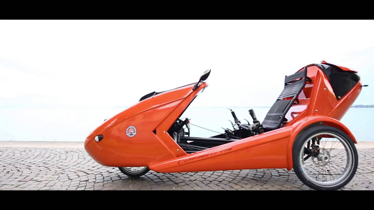 Веломобиль Cabriovelo с открытым верхом - YouTube