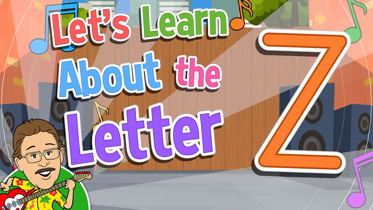 Let's Learn About the Letter Z | Jack Hartmann Alphabet Song - YouTube