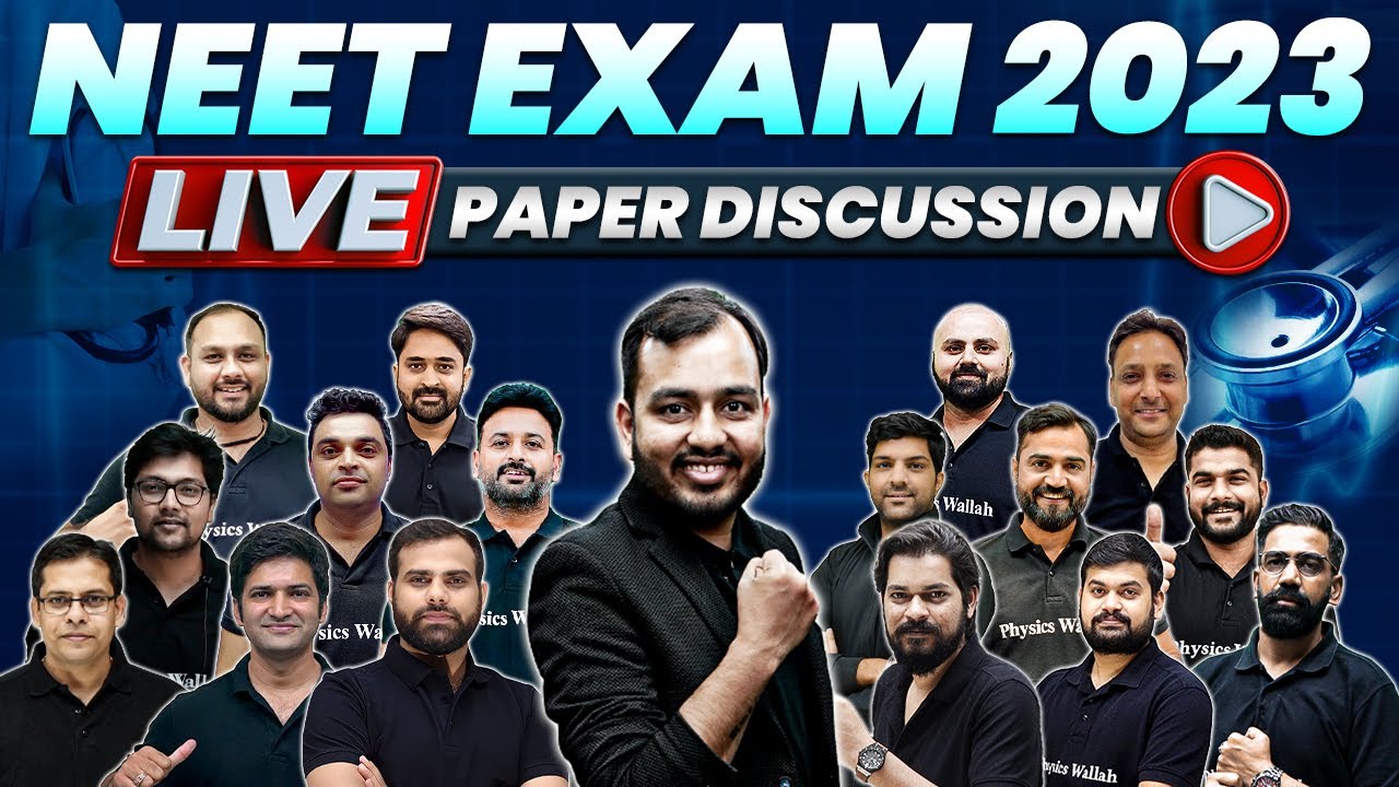 NEET 2023 Question Paper Discussion Physics Wallah NEET 2023