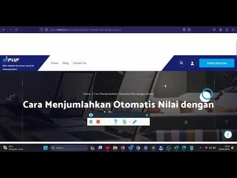 Tutorial !!! Cara Menjumlahkan Otomatis Dengan PHP dan Jquery - YouTube