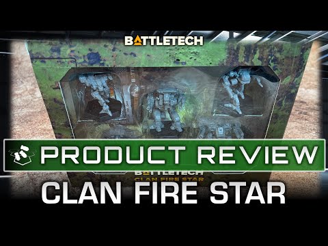 BattleTech Clan Fire Star Review! | Wave 2 Kickstarter Deep Dive Series ...
