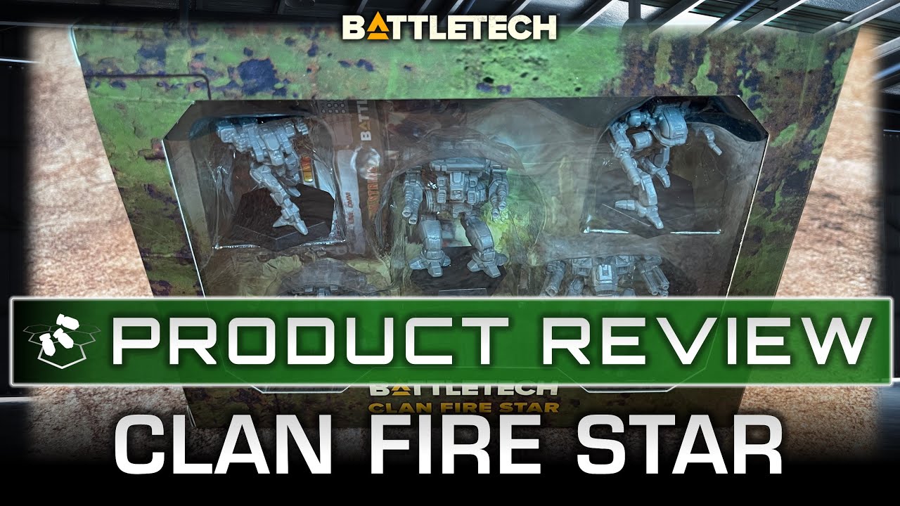 BattleTech Clan Fire Star Review! | Wave 2 Kickstarter Deep Dive Series ...