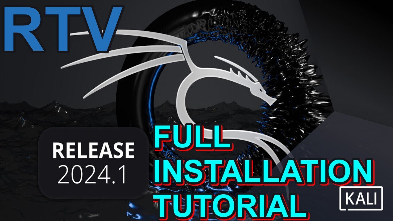 RTC TUTORIALS: How to install Kali Linux 2024 - YouTube