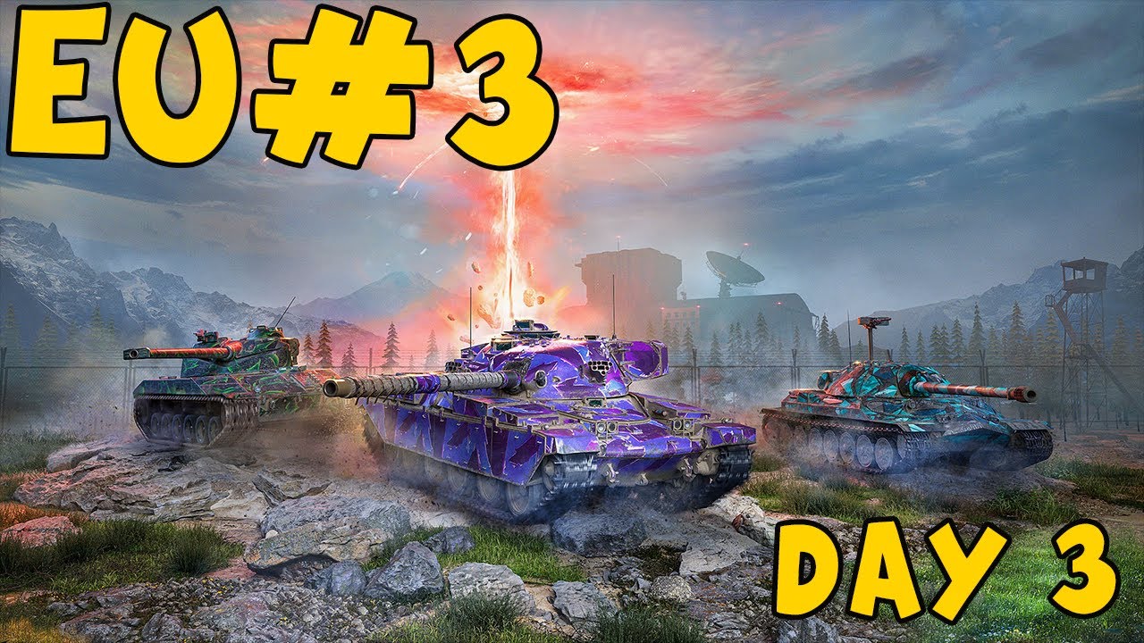 WotB Professional Tour Qualification Eu Server Day#3 Blitz Master ...