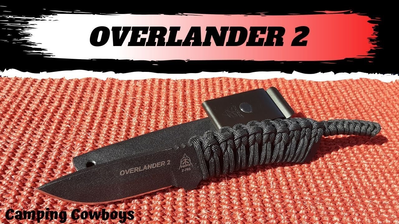 Tops Knives Overlander 2 - Paracord Handle Wrap + Lanyard - YouTube