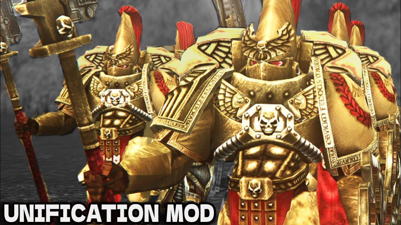 ADEPTUS CUSTODES in WH40K: Dawn of War: Soulstorm? - Unification Mod ...