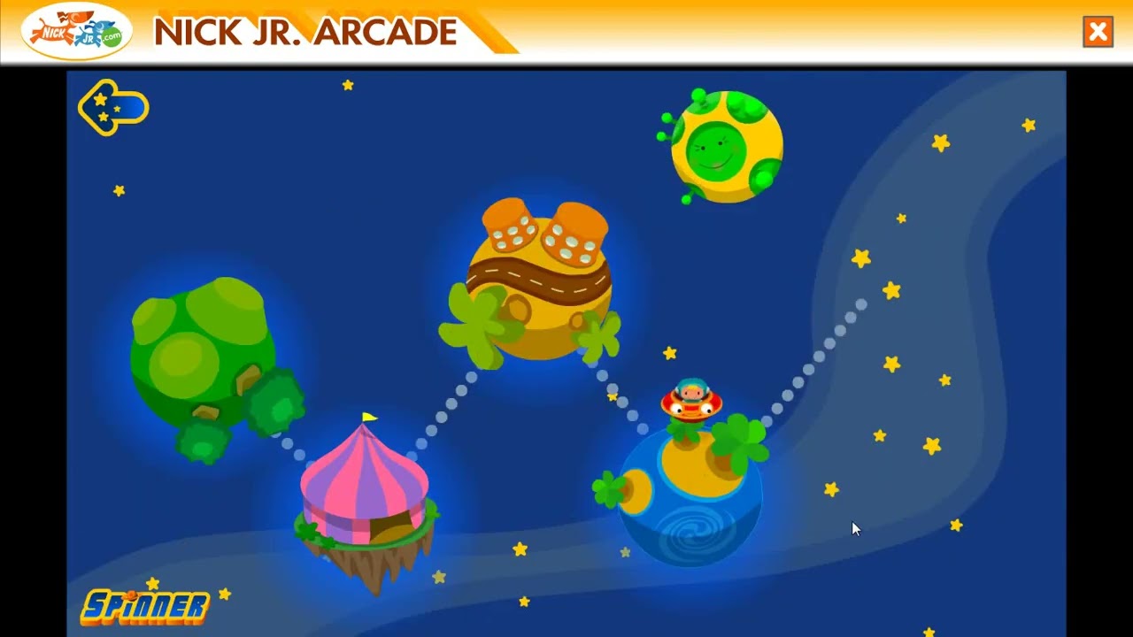 Spinner the Space Kid (2005 Flash Game) - YouTube