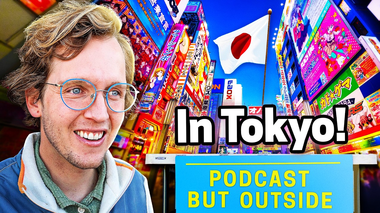 Podcasting on the Streets of TOKYO, JAPAN! - YouTube