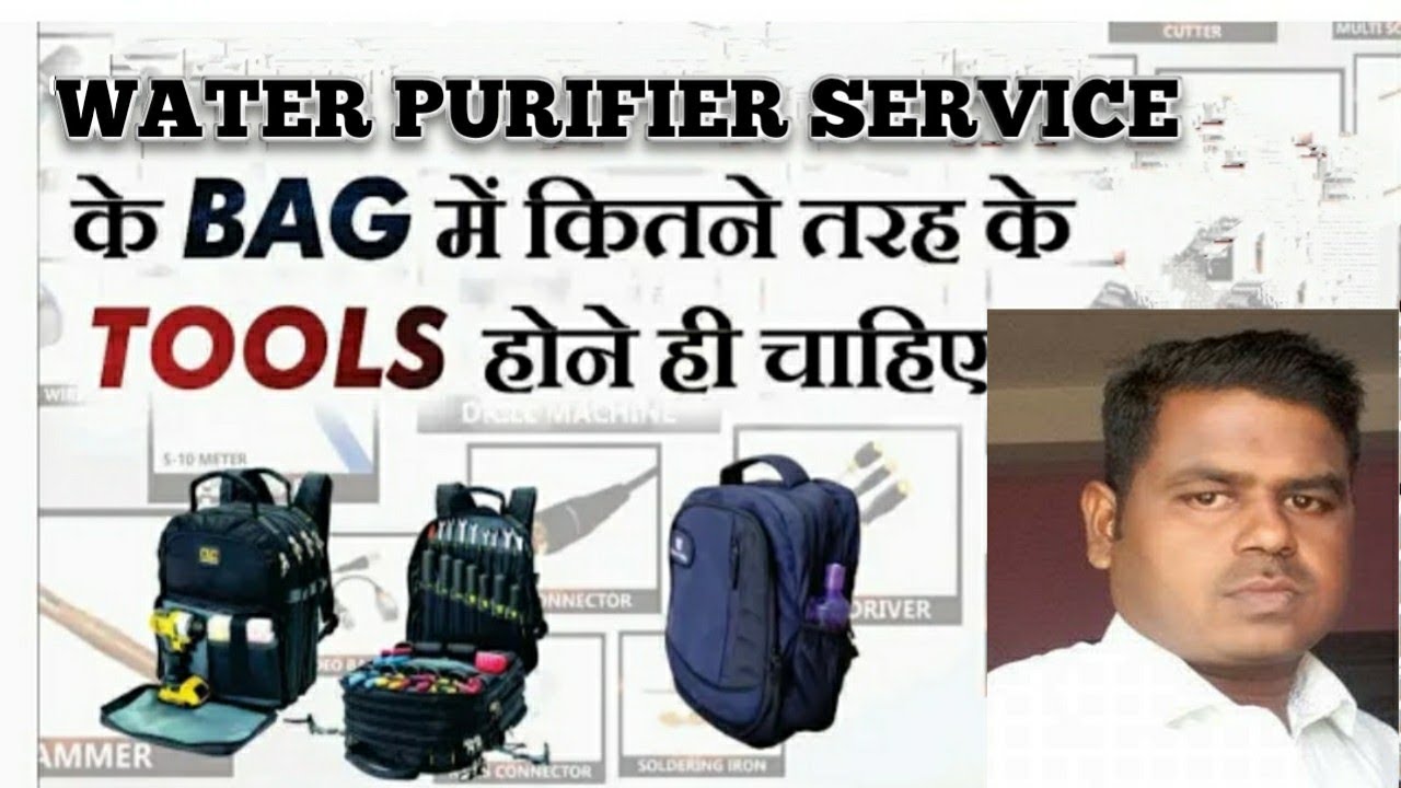 A Perfect Water purifierTechnician Tool Kit Bag - YouTube