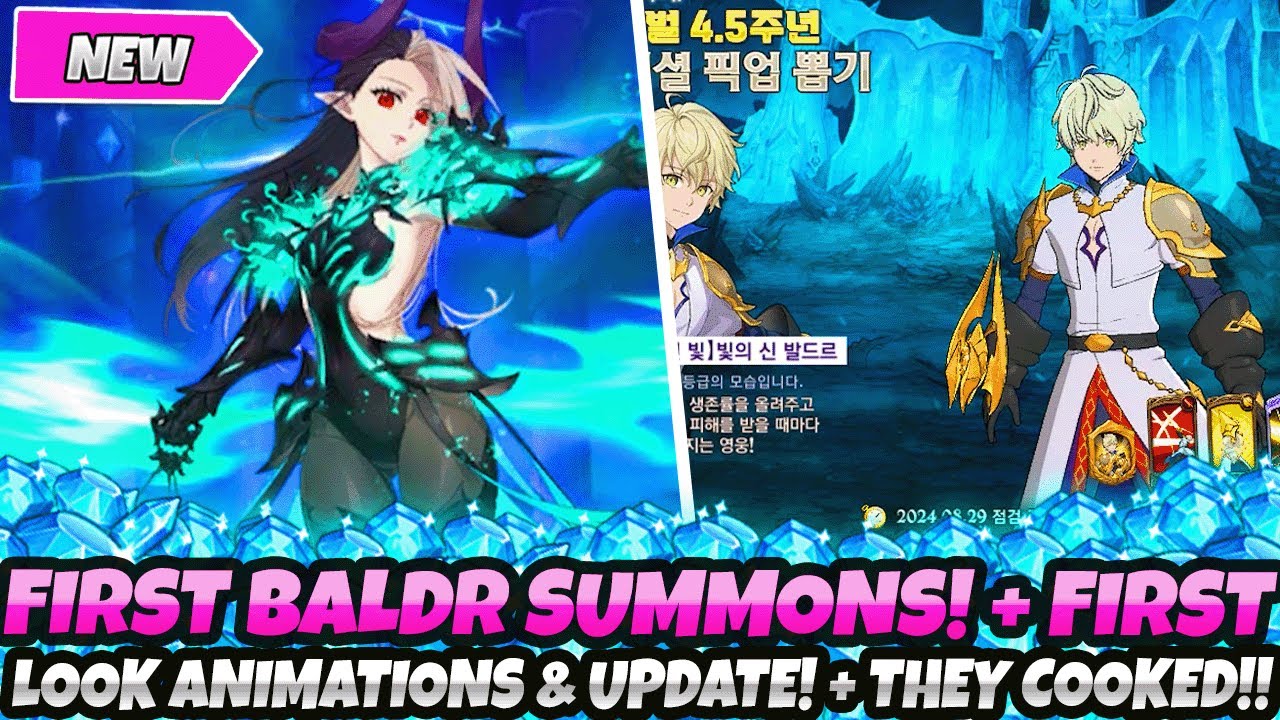 *FIRST EVER BALDR SUMMONS!* + THEY COOKED! FIRST LOOK AT NEW HEL SKIN ...