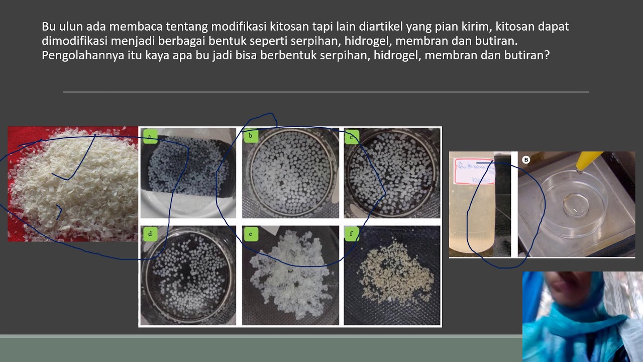 Modifikasi Kitin dan Kitosan: 4 - Modifikasi Bentuk - YouTube