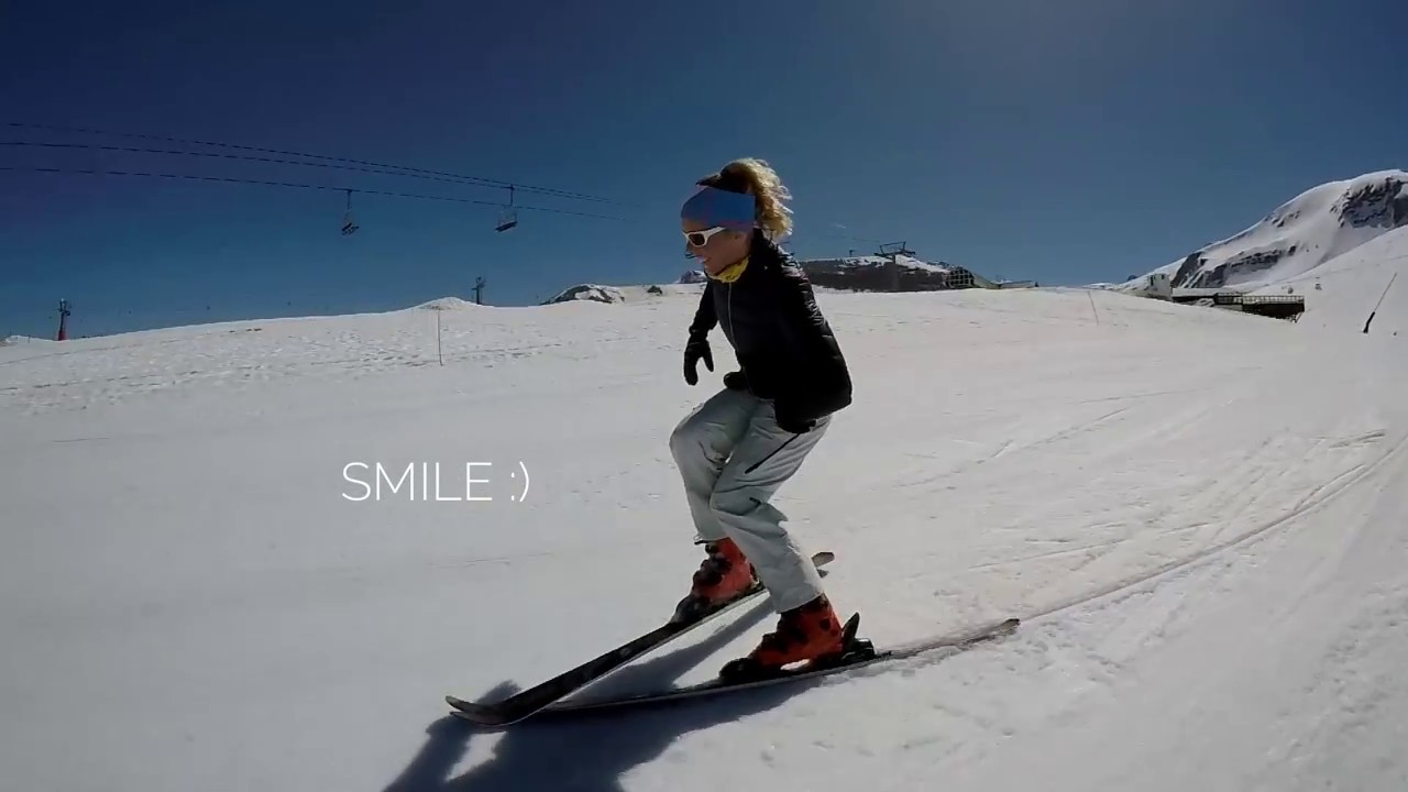 Advanced carving and parallel turn exercise - YouTube