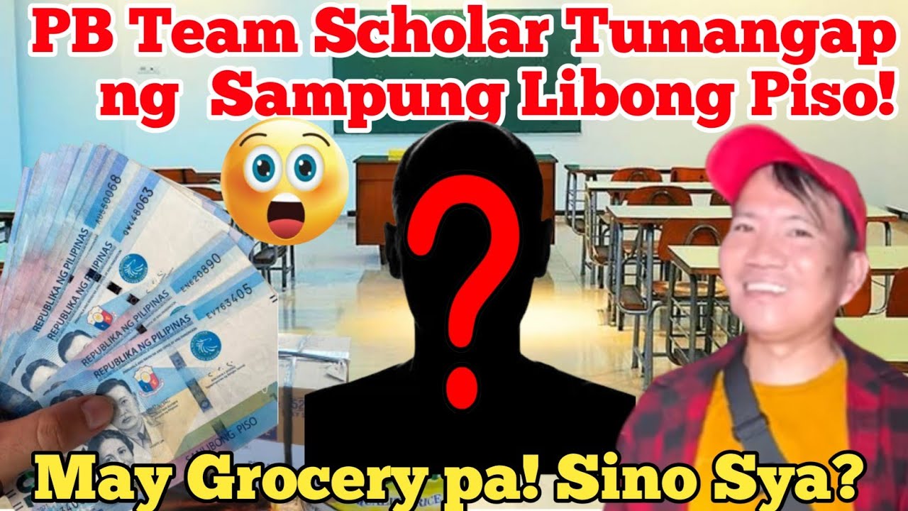 Wow😲PB Team Scholar Tumangap ng Sampung Libong Piso! | Sino Sya? May ...