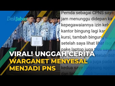 Viral! Warganet Menyesal Jadi PNS hingga Ingin Berhenti Kerja di Hari Kedua karena Mengaku Gabut