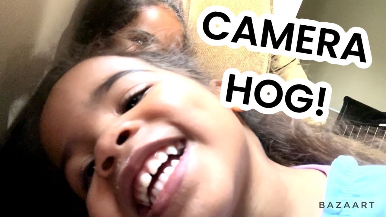 BABY GIRL IS A CAMERA HOG! MY YOUNGEST 3. - YouTube