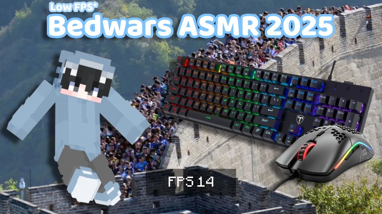 Bedwars ASMR || LOW FPS + SHADERS **WILL MAKE YOU CRY** - YouTube