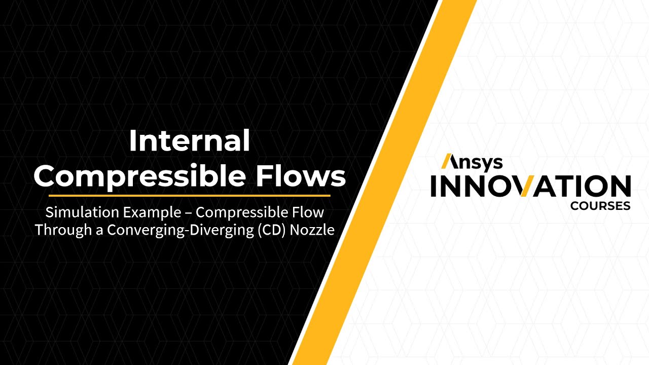 Compressible Flow Through a Converging Diverging (CD) Nozzle ...