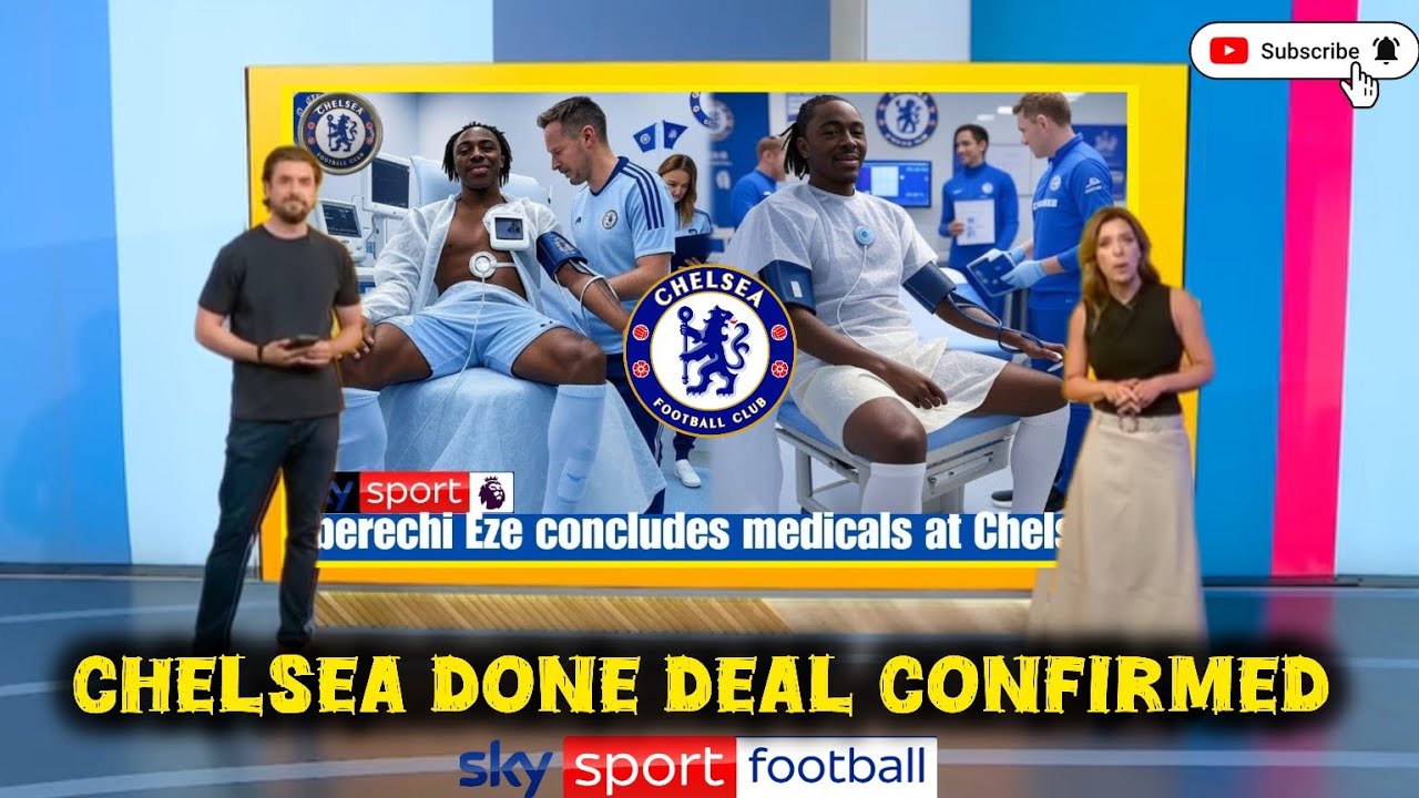🚨EBERECHI EZE TO CHELSEA? MEDICAL LEAKED ONLINE👀💥THE TRANSFER NOBODY ...