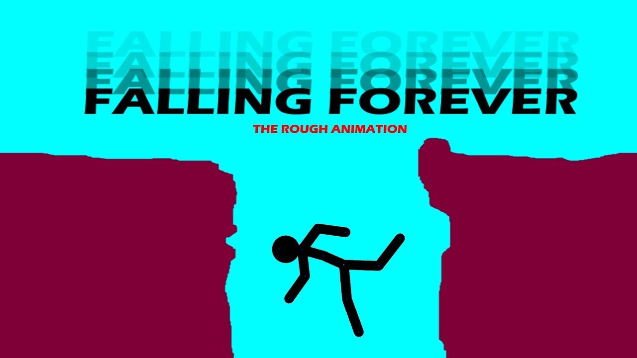 Falling Forever First Attempt Animation - YouTube