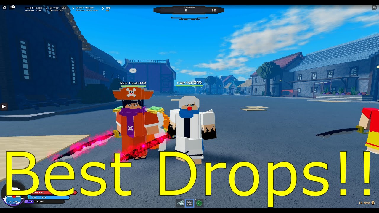 Best Boss Drops In Pixel Piece - YouTube