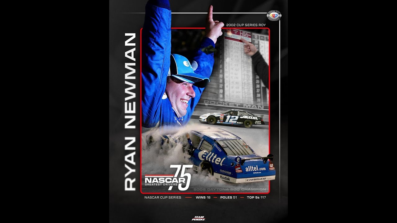 Ryan Newman - NASCAR's 75 Greatest Drivers Tribute - YouTube