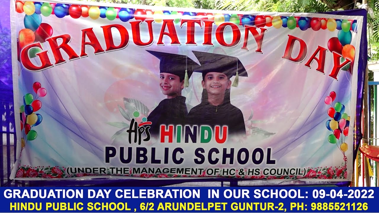 GRADUATION DAY | Hindu Public School | School | HPS | Best School For ...
