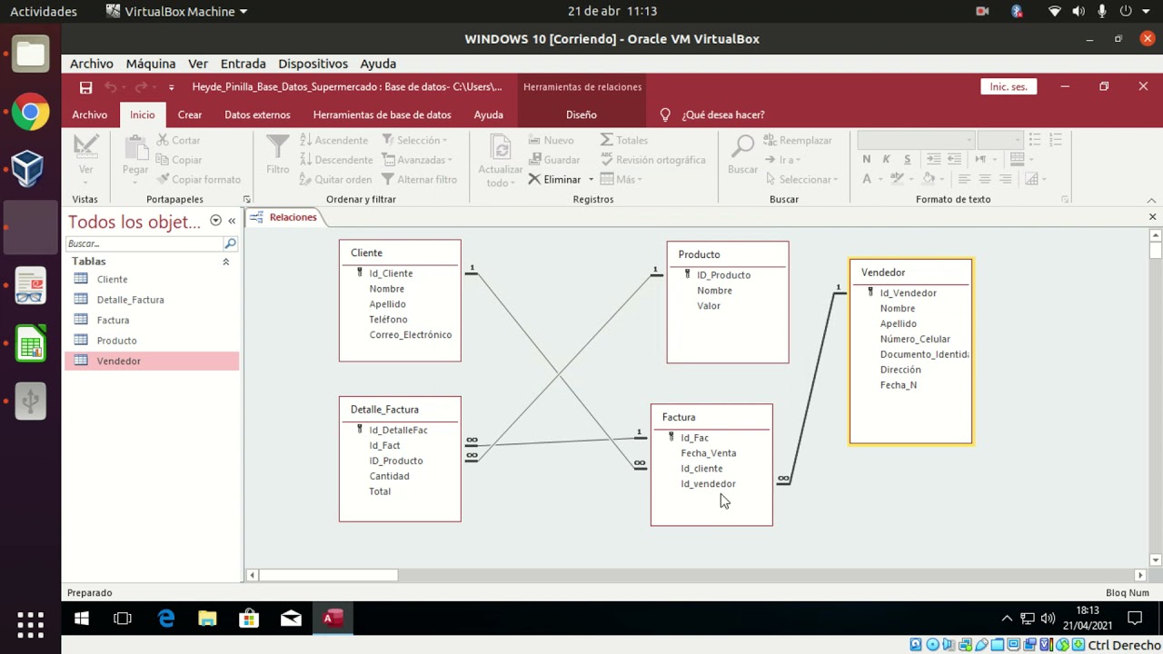 Microsoft Access - Tablas - Campos - Registros - Relaciones | Parte 2 ...