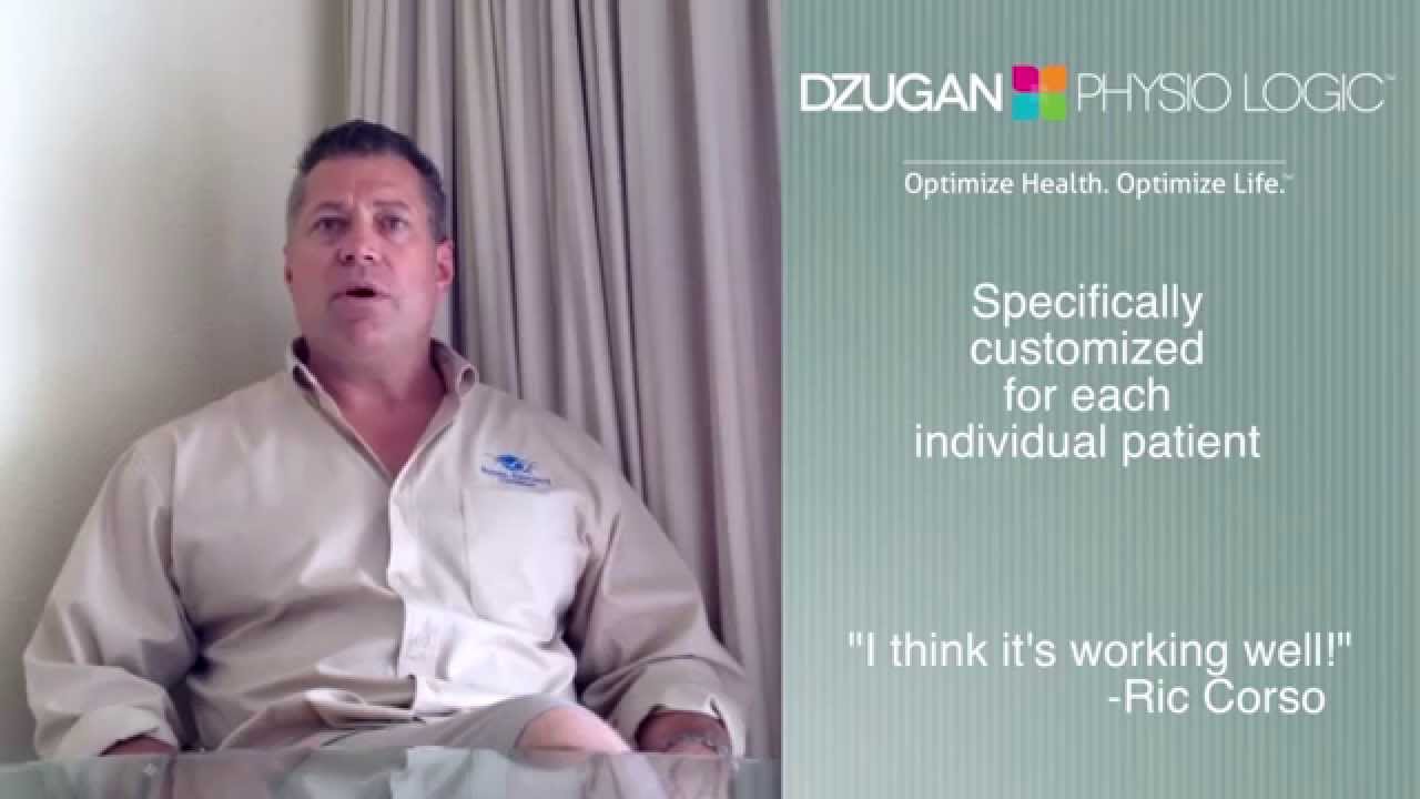 Rick Corso is feeling much better with DzLogic! - YouTube