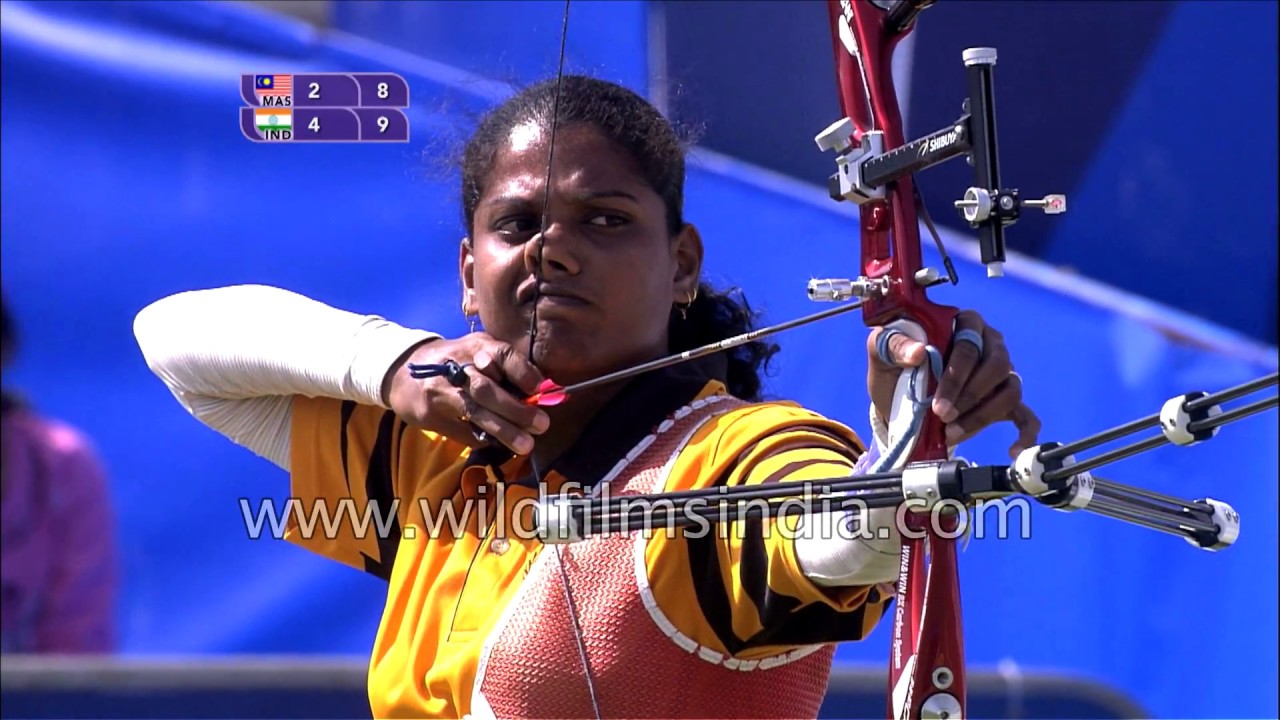 Dola Banerjee wins Bronze at Women's Archery at the XIX Commonwealth ...