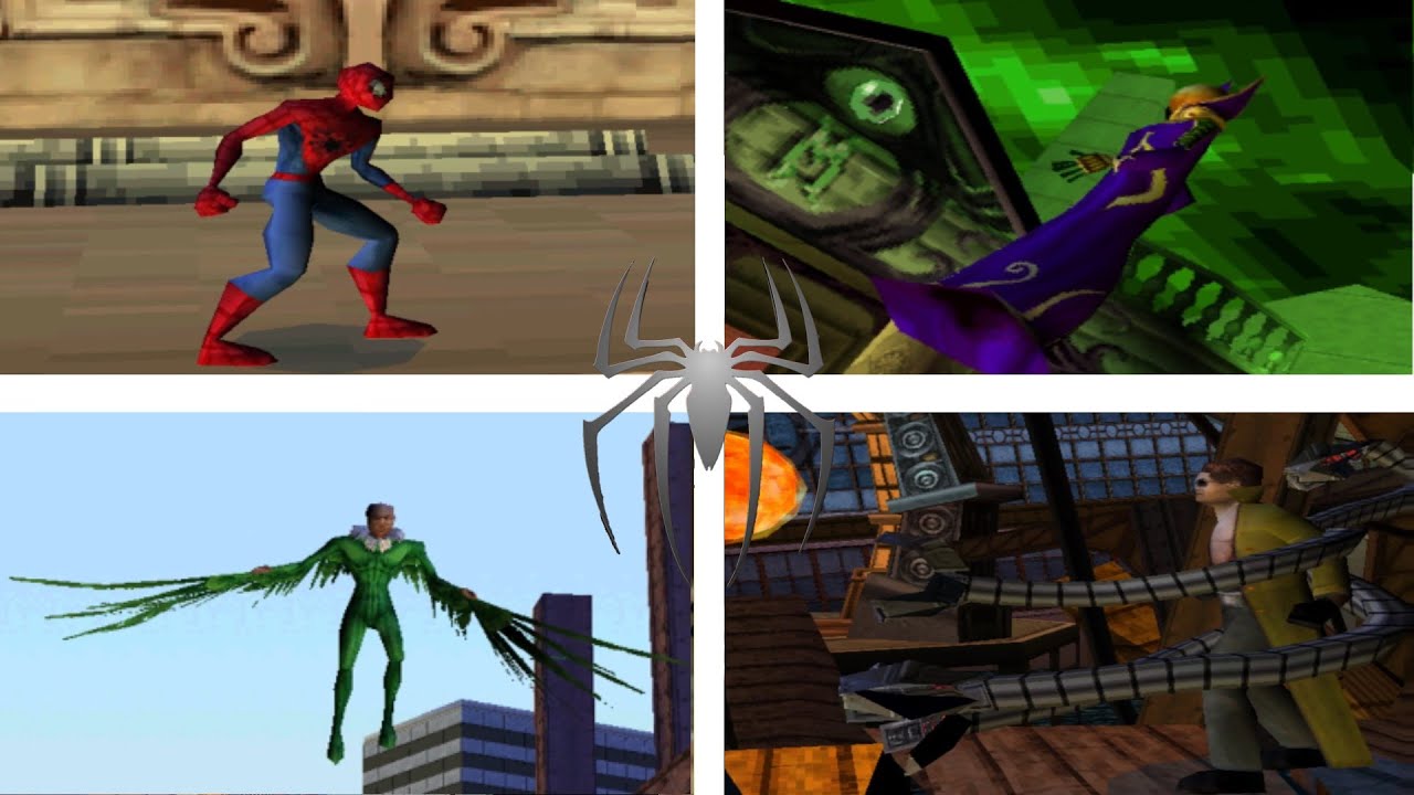 Spider-Man 2 (DS) All Boss Fights & Ending - YouTube