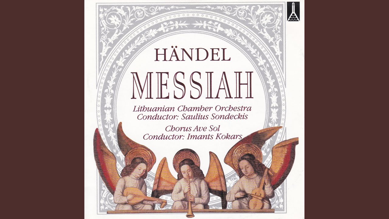 The Messiah : Pt. I, Recitativo (Then shall the eyes of the blind ...