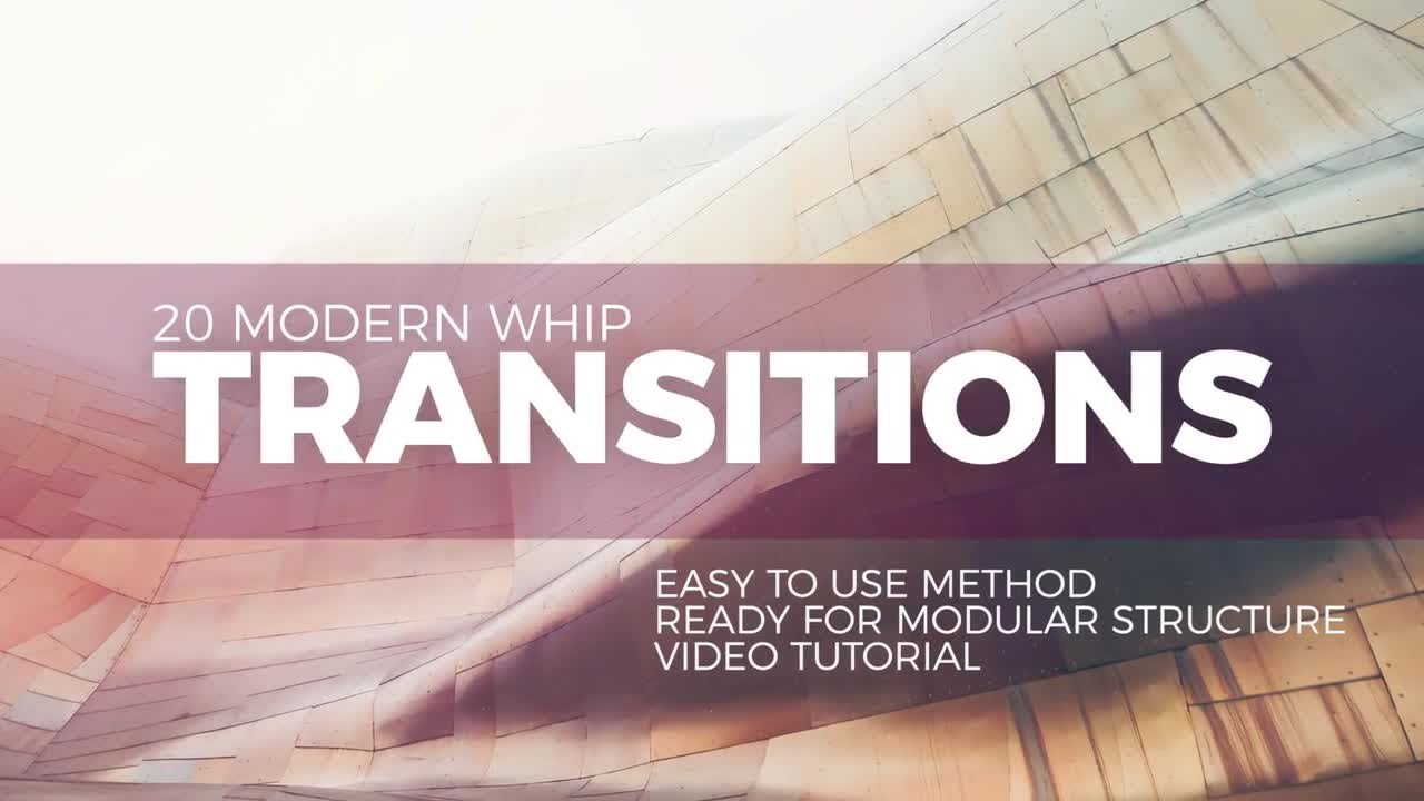 Modern Whip Transitions Premiere Pro Templates - YouTube