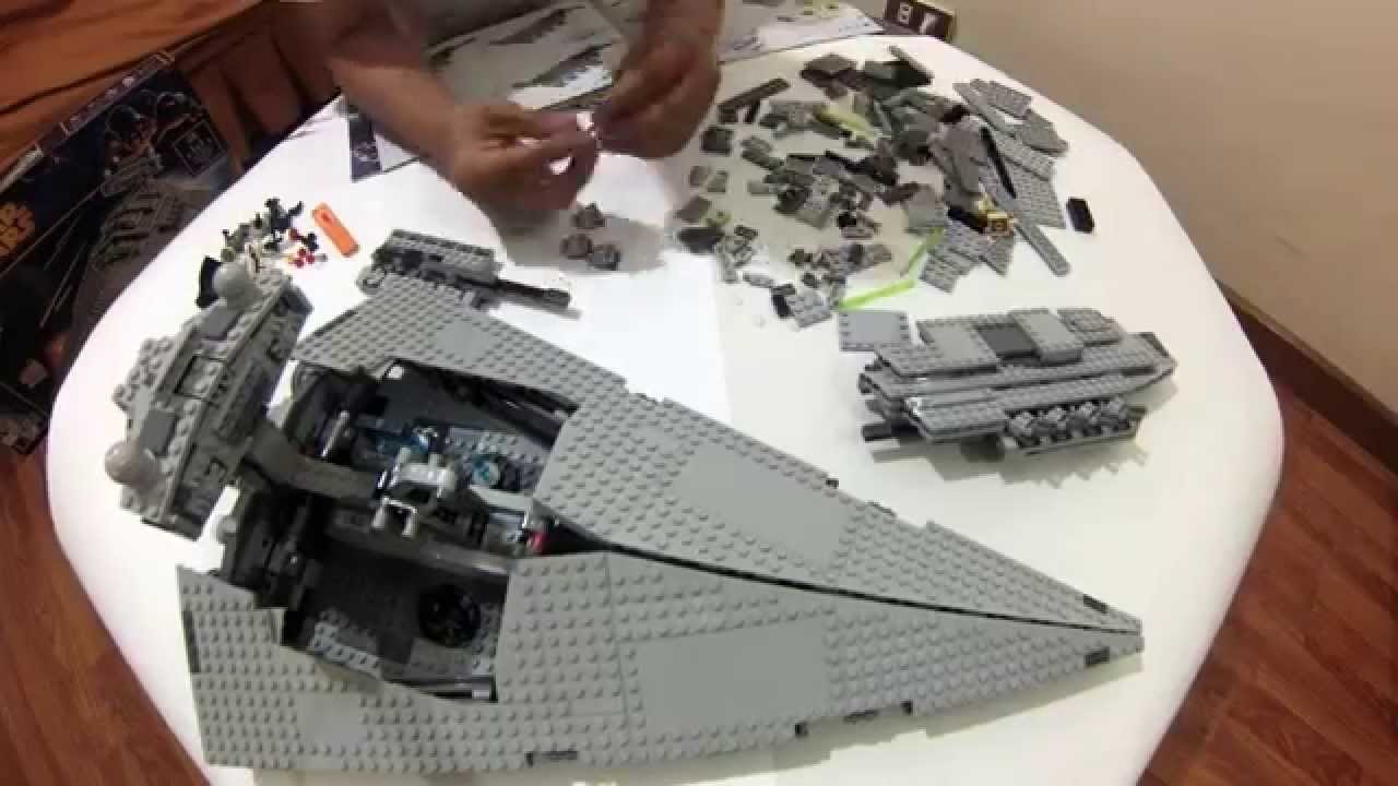 Lego 75055 Imperial Star Destroyer Timelapse [HD] - YouTube