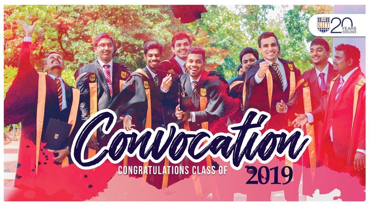SLIIT Convocation 2019 - Day 1 Session 4 - YouTube
